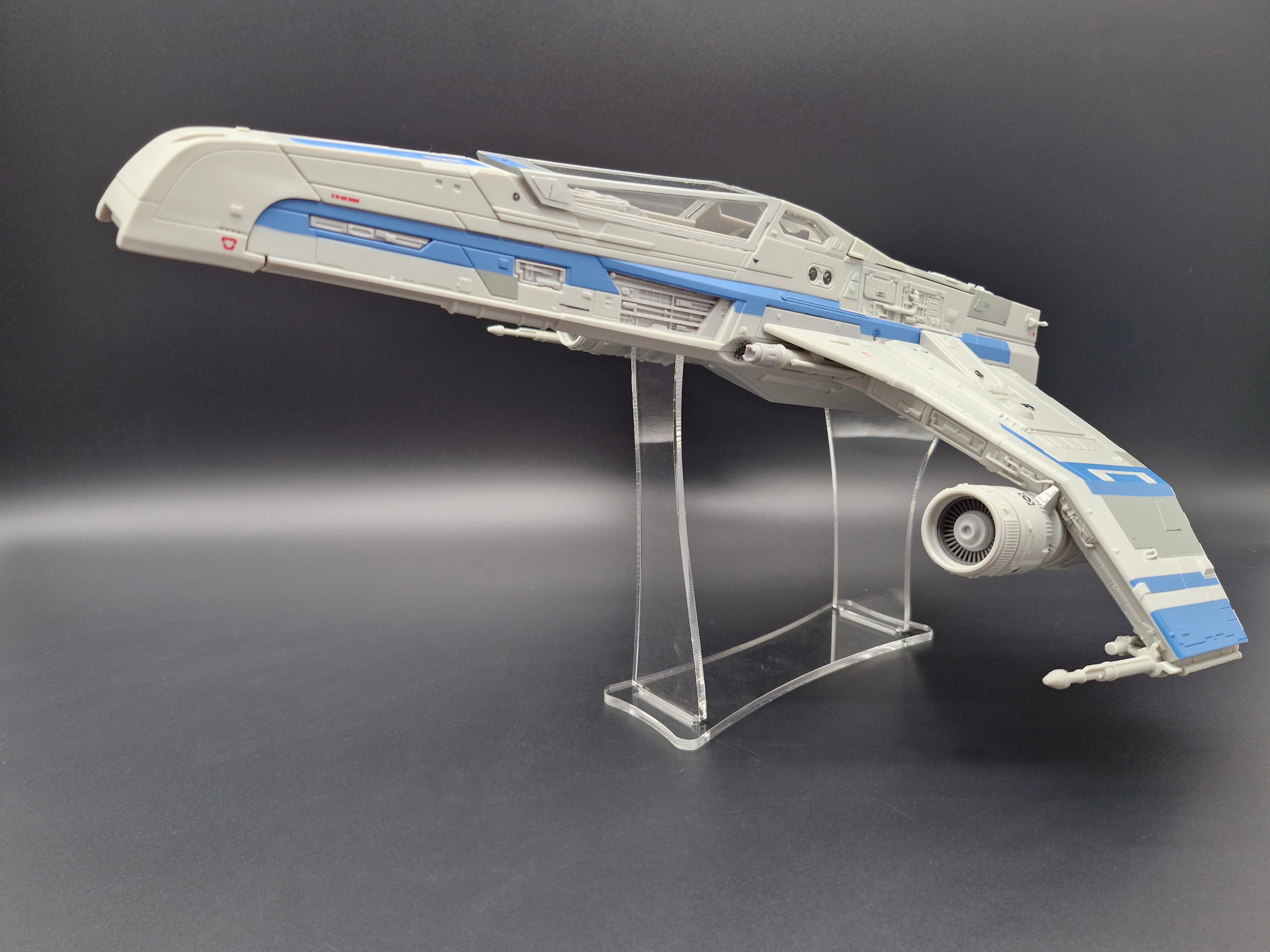 Star Wars TVC Vintage Collection New Republic E-Wing (Ahsoka) Ship Sta ...