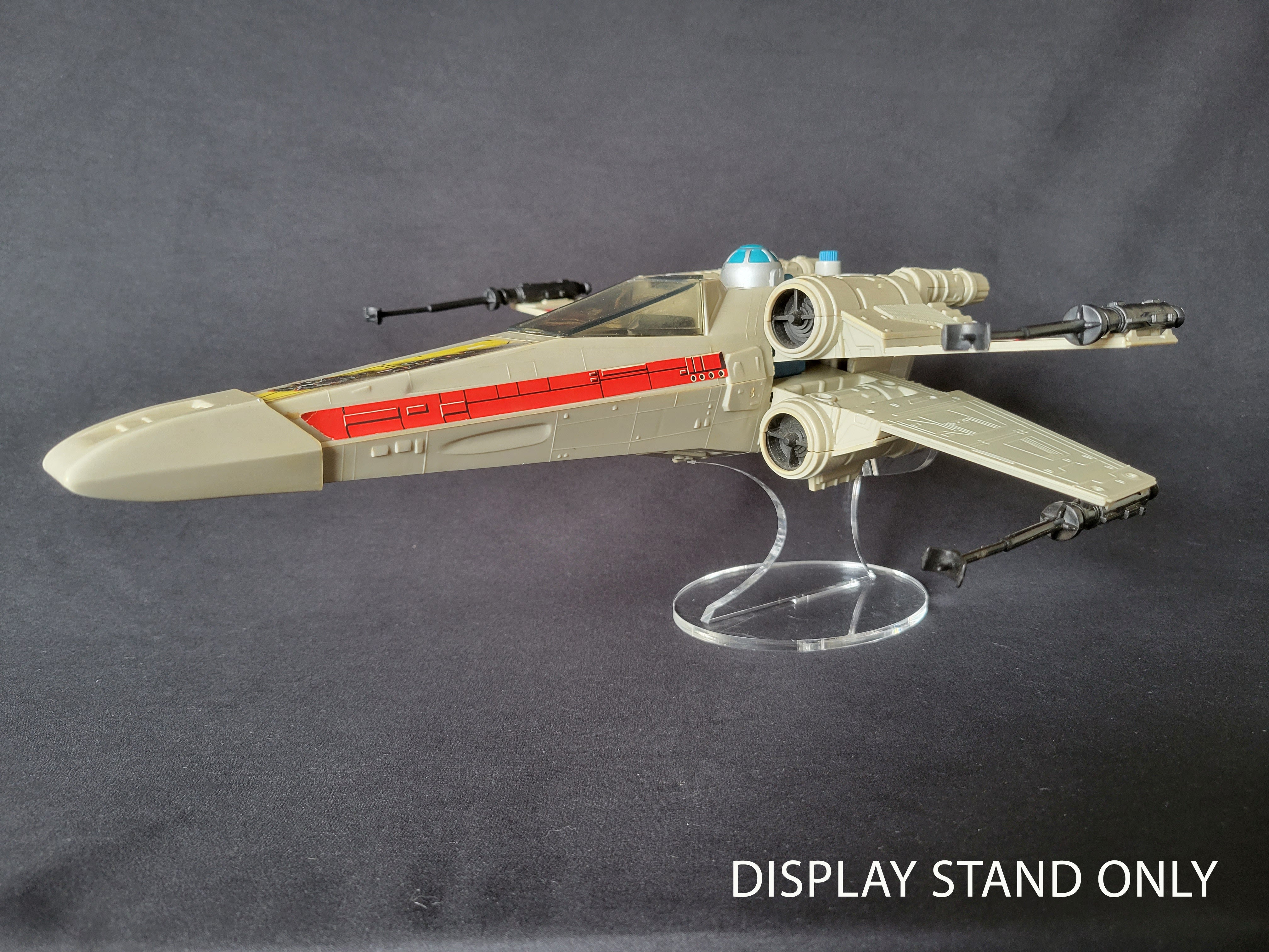 Star Wars Vintage X-Wing Adjustable Ship Stand - Also Fits POTF2 ...