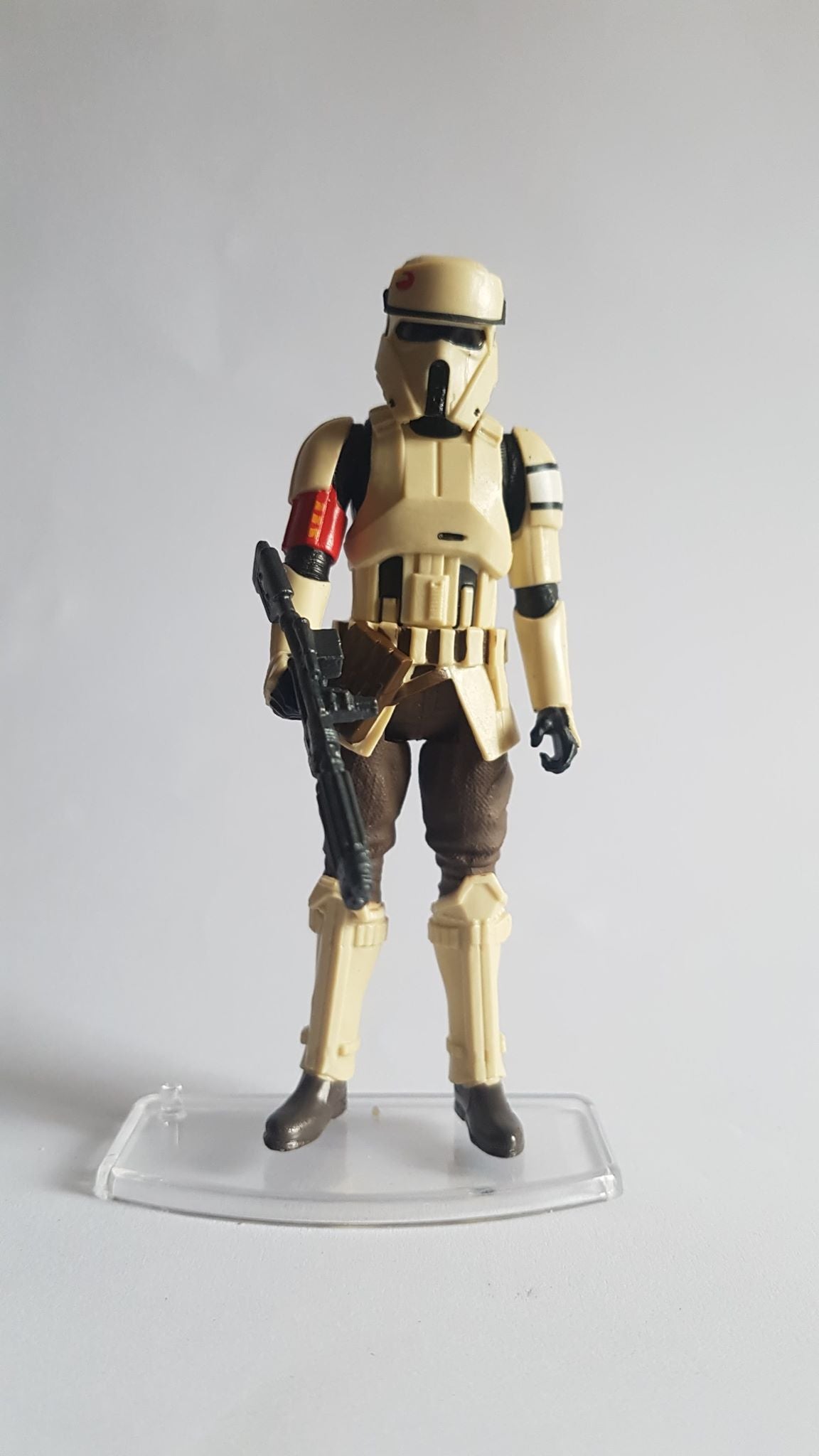 Star Wars Modern Hasbro Clear Figure Stands Vintage Collection POTF2 F ...